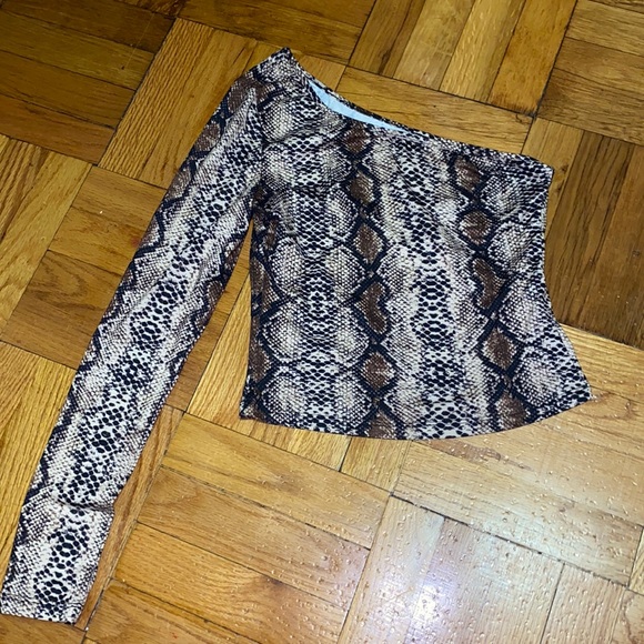 Tops | Snake Crop Top | Poshmark